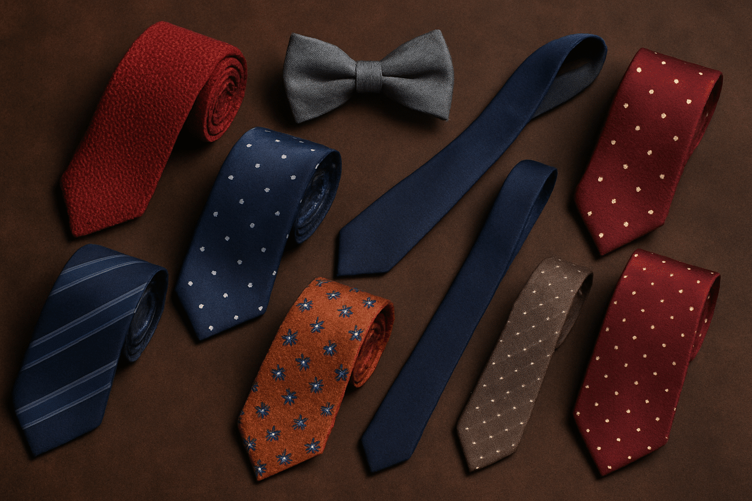Choisir sa cravate : guide des styles pour briller ! 🎩