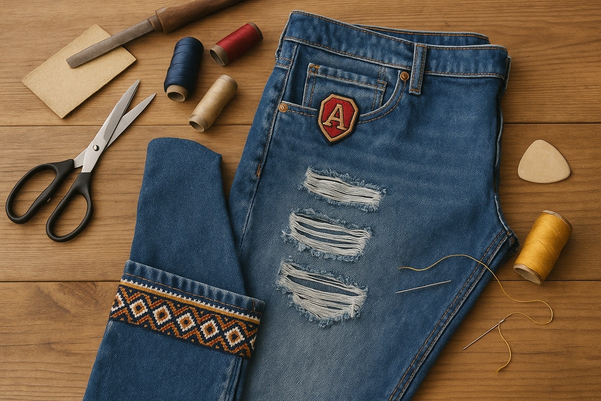 Personnaliser son jean : astuces pour un look unique